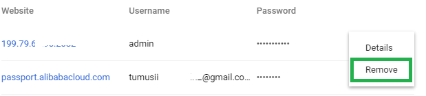How to delete saved passwords on chrome - Ug Tech Mag