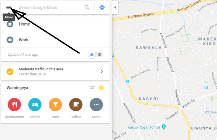 Google Maps: How To check traffic To Work Or Home - Ug Tech Mag