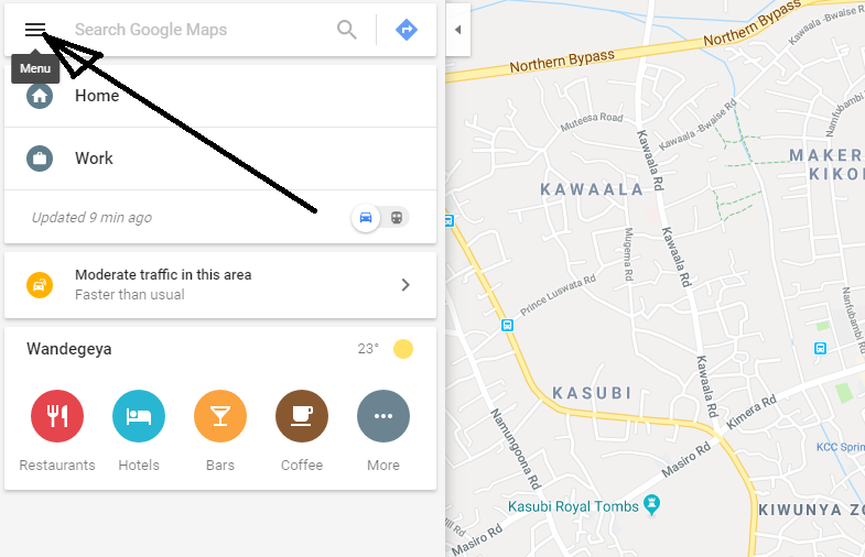 Google Maps: How To check traffic To Work Or Home - Ug Tech Mag