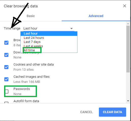 How to delete saved passwords on chrome - Ug Tech Mag