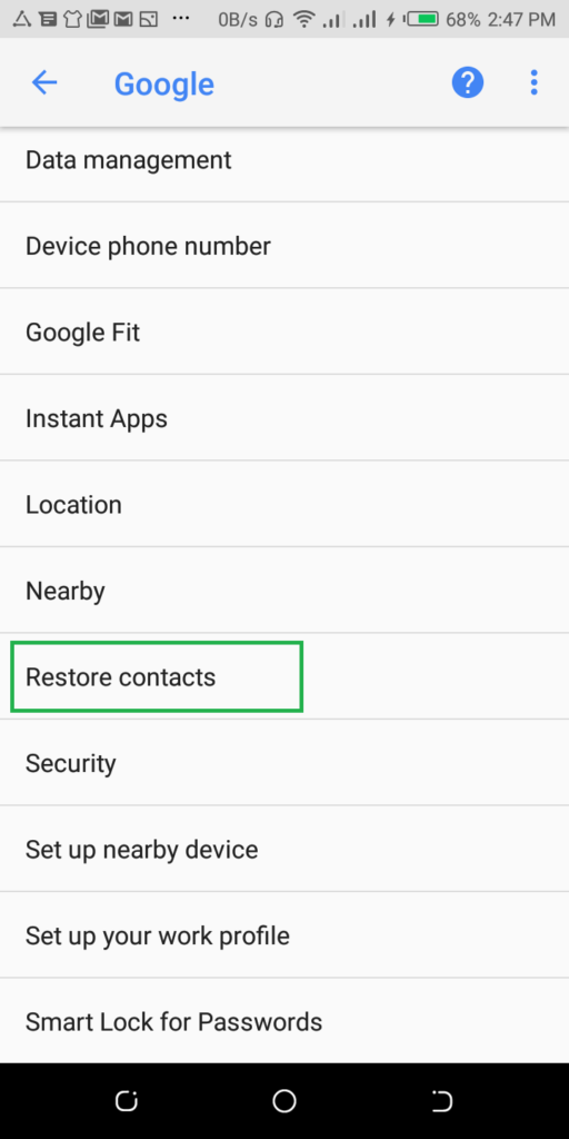 How to import contacts from Gmail to android - Ug Tech Mag