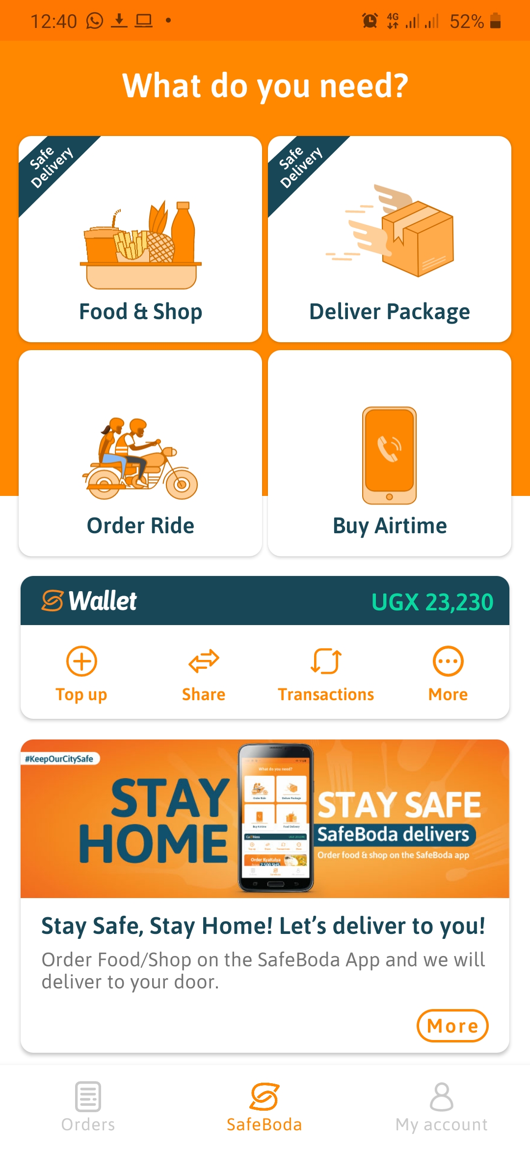Safeboda COVID-19 response: Users to now buy from fresh food markets ...