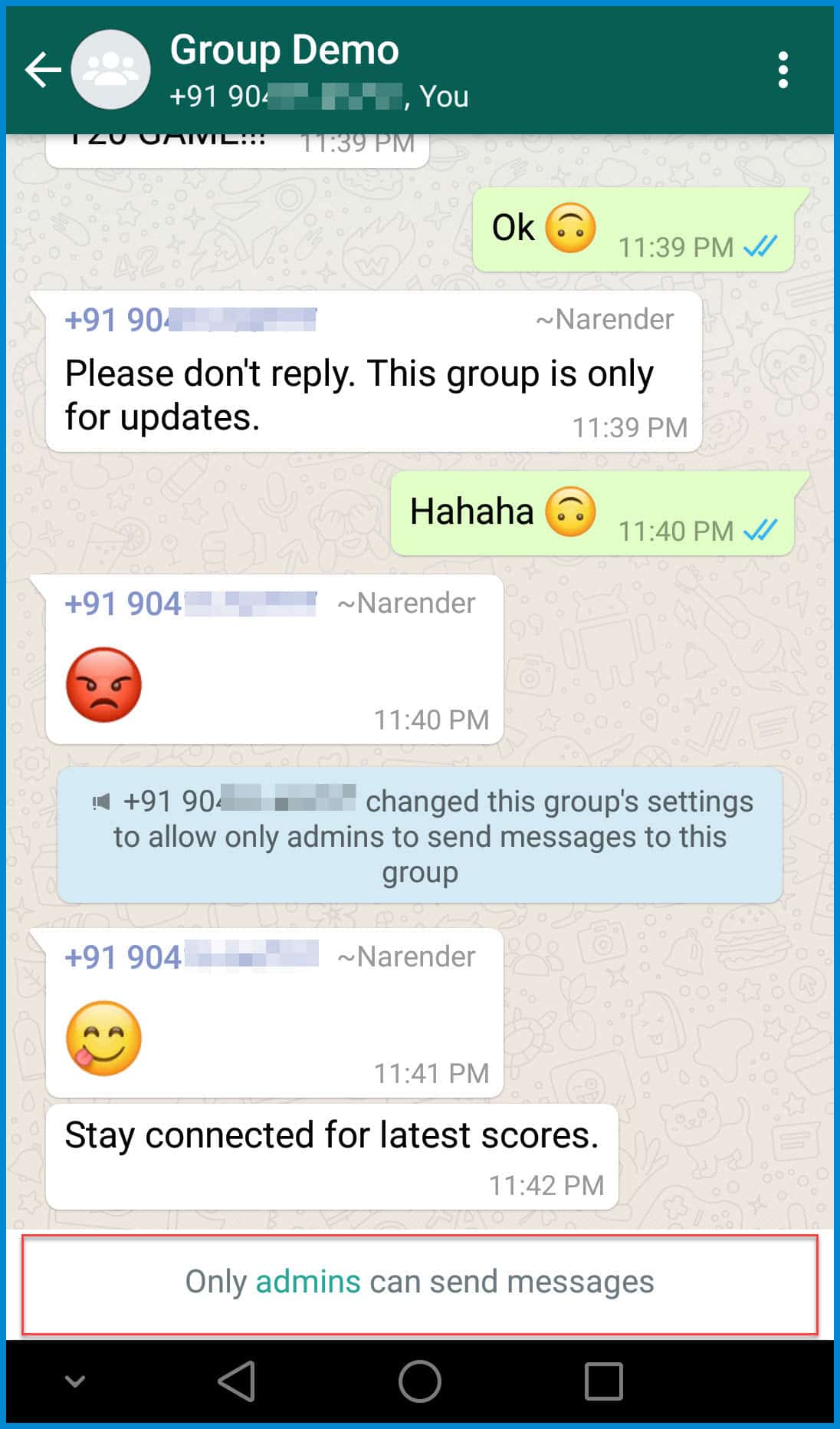 Only Admin to send messages in WhatsApp Groups - Ug Tech Mag Only Admin to send messages in WhatsApp Groups - Ug Tech Mag