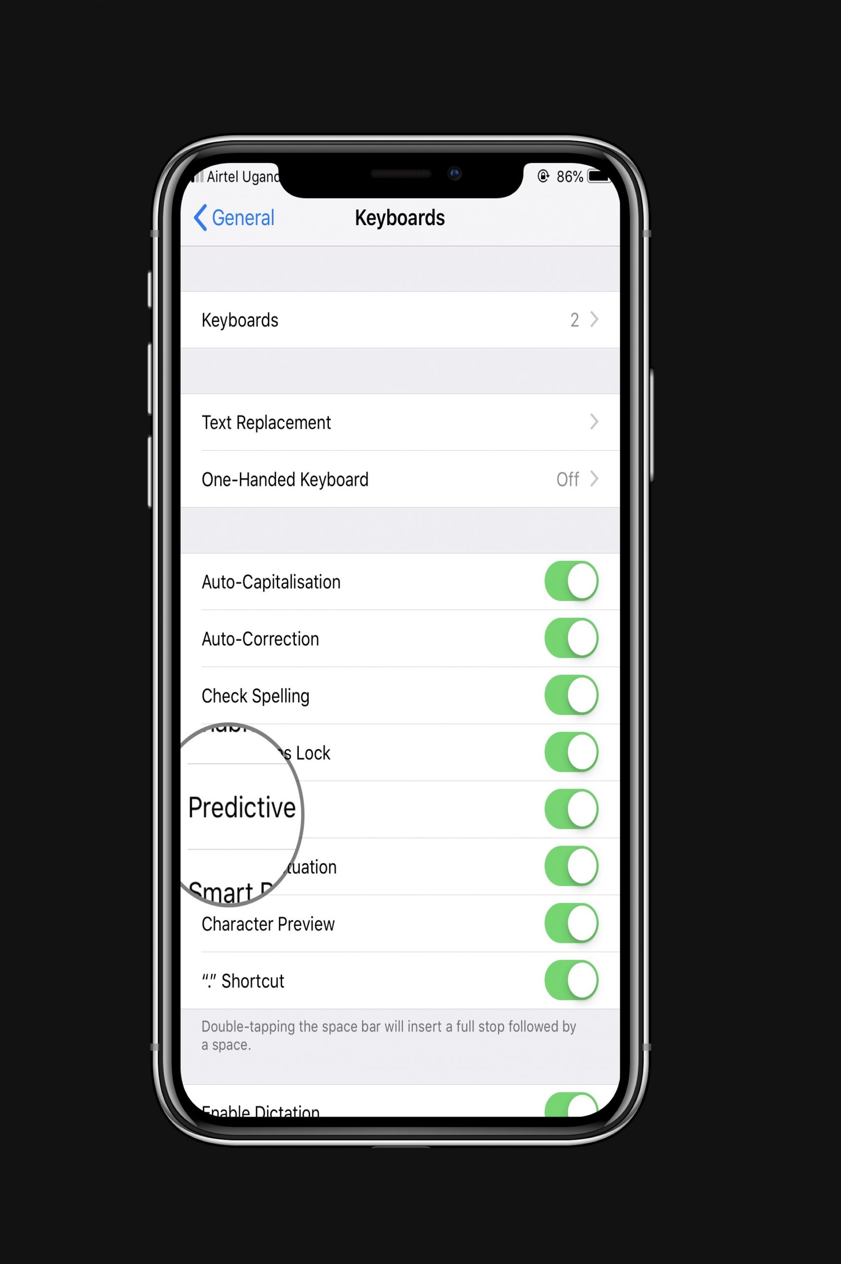 How To Turn On Off Predictive Text On IPhone