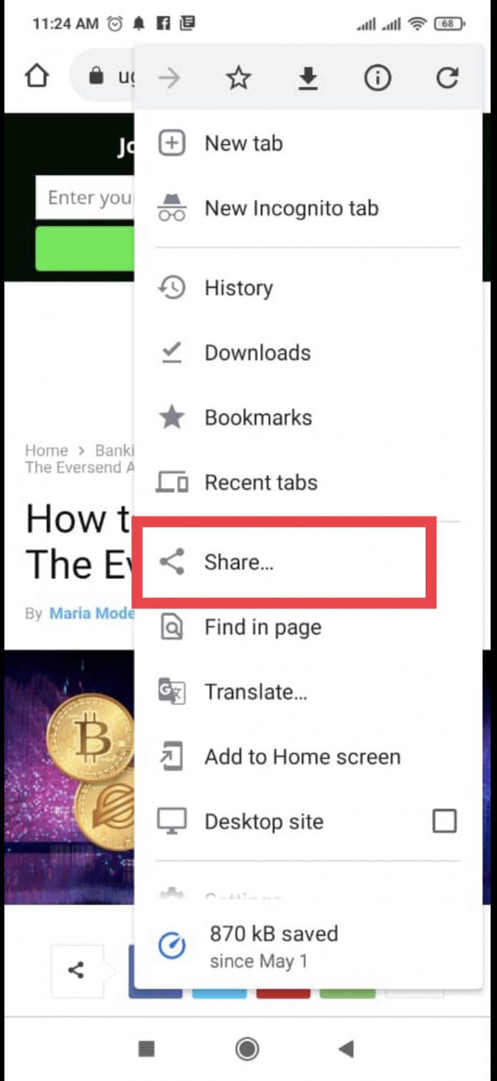 How to Take Full Page Screenshots in Chrome on Android