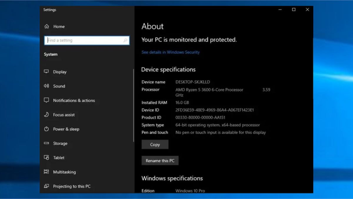 How to know your Windows PC Specifications - Ug Tech Mag