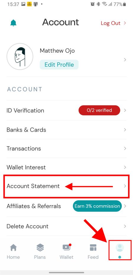 How to Generate an Account Statement on Rise - Ug Tech Mag