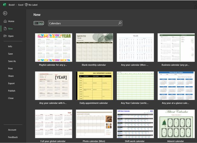How to Make a Calendar in Excel