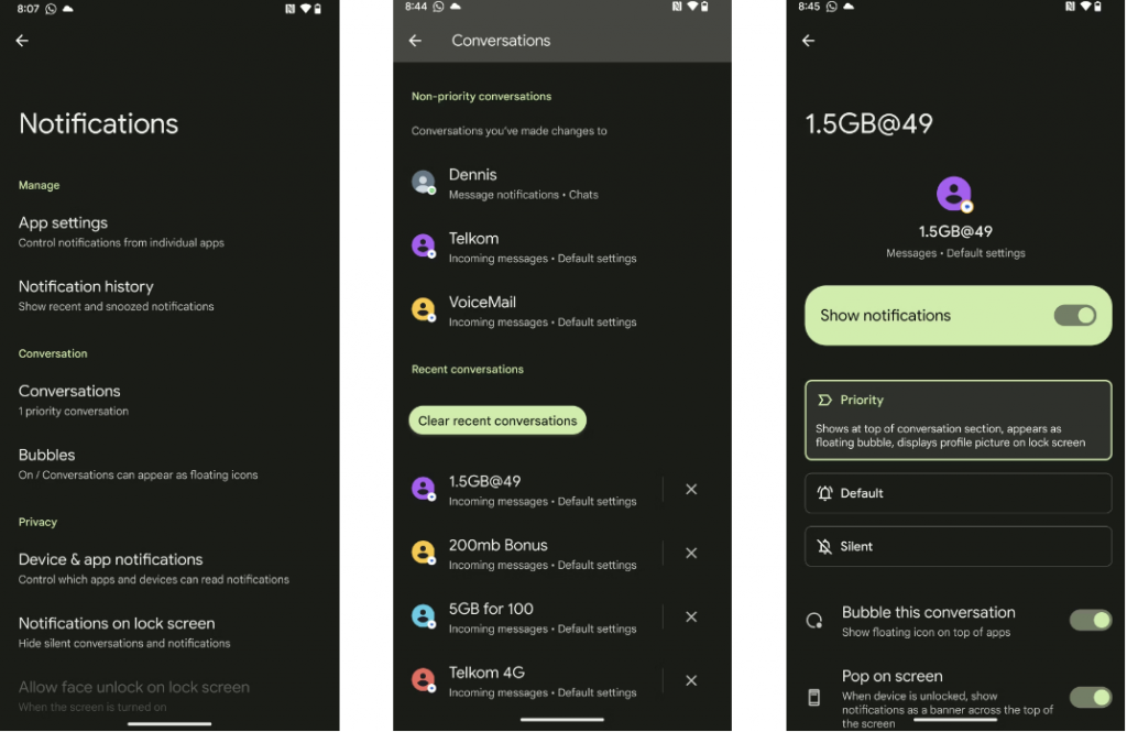 How to Set Up Priority Conversations on Android