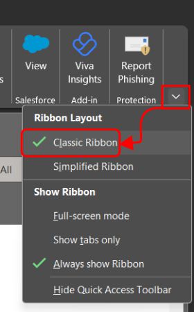 How to Reset the Outlook View to Default Settings
