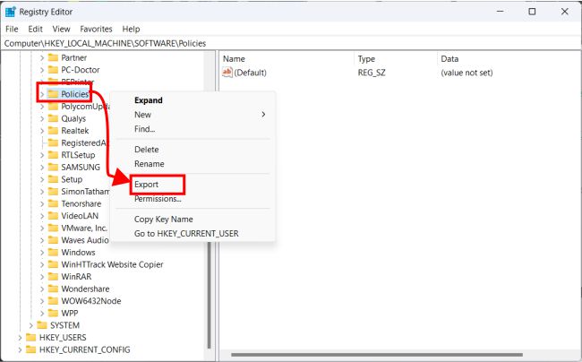 How to Backup and Restore Windows Registry Keys