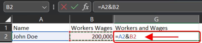 How To Merge Two Columns Data In Excel